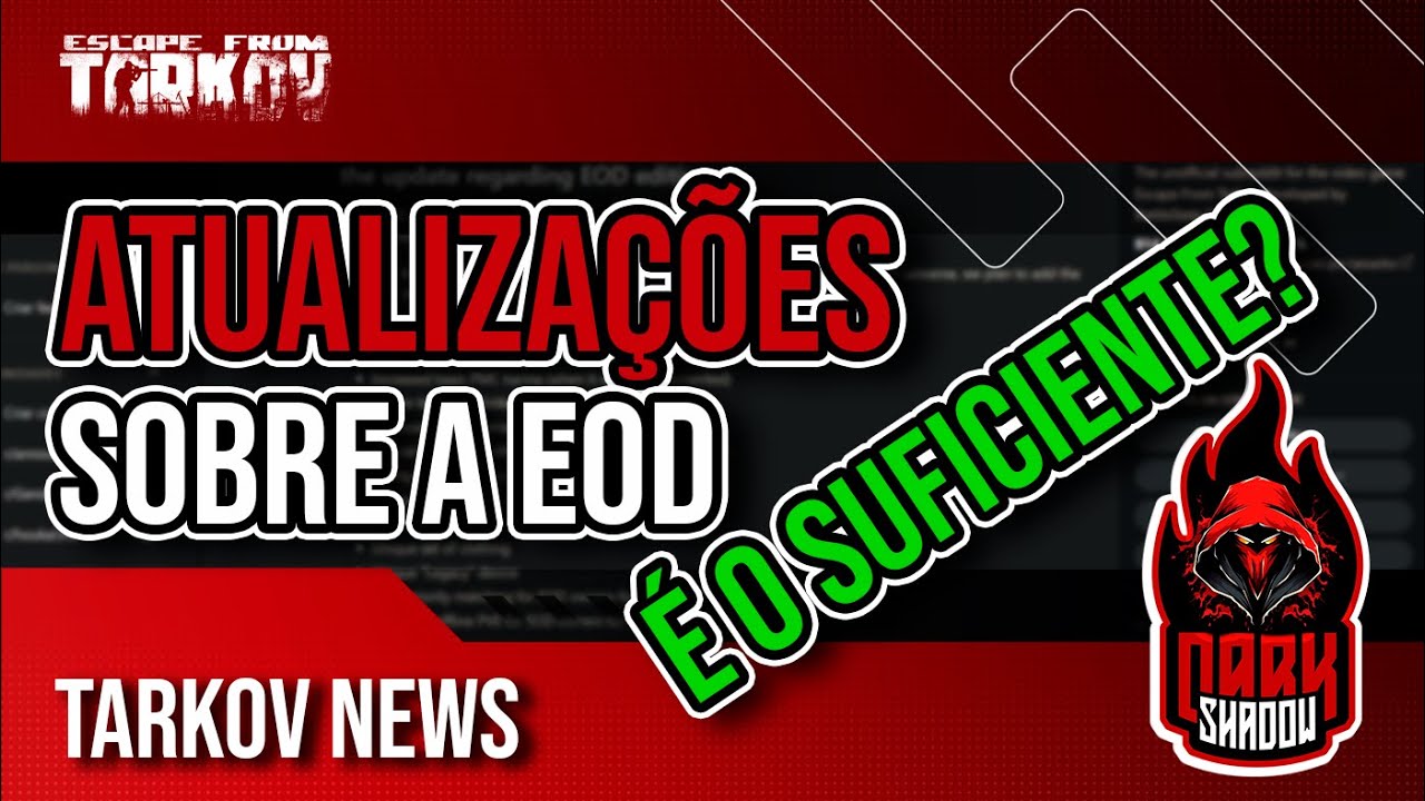 O que o nikita ta fazendo??? Mudanças na EOD! | Escape From Tarkov ...