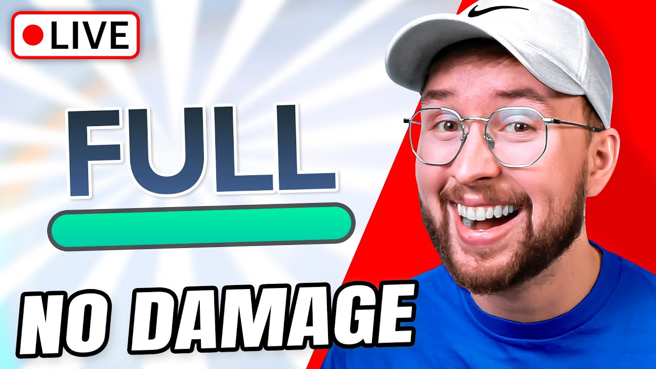 🔴 TAKE NO DAMAGE CHALLENGE - THEN RANKED! - YouTube