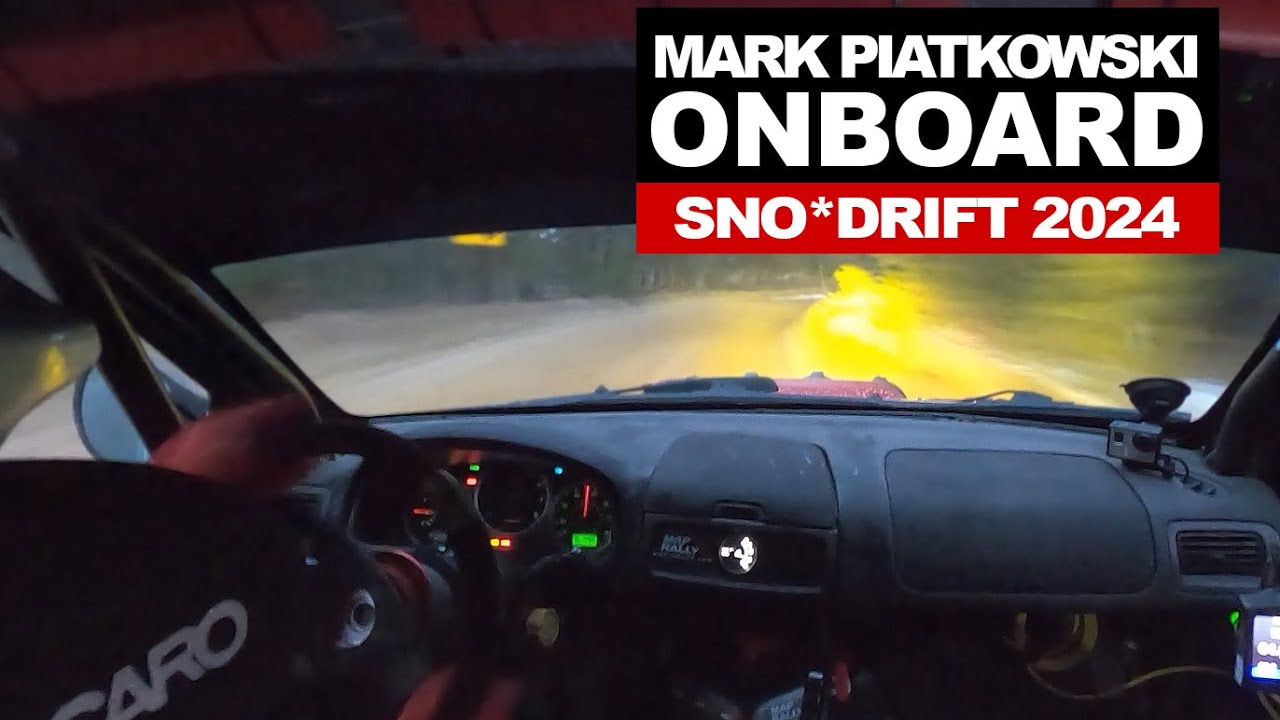 Mark Piatkowski Onboard | Sno*Drift 2024 (Without Snow!) - YouTube