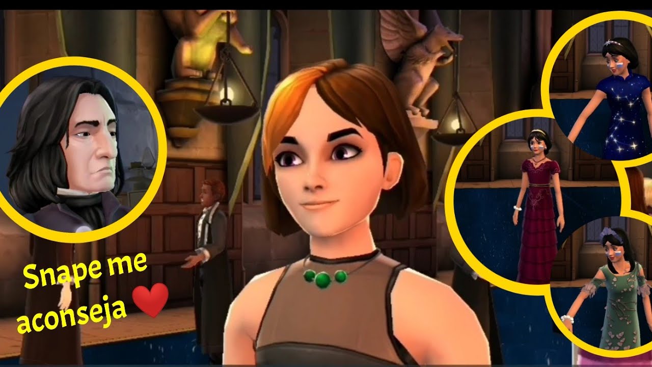 Baile Celestial con Mérula ¡Me pruebo los 3 vestidos!👗| HPHM Hogwarts ...