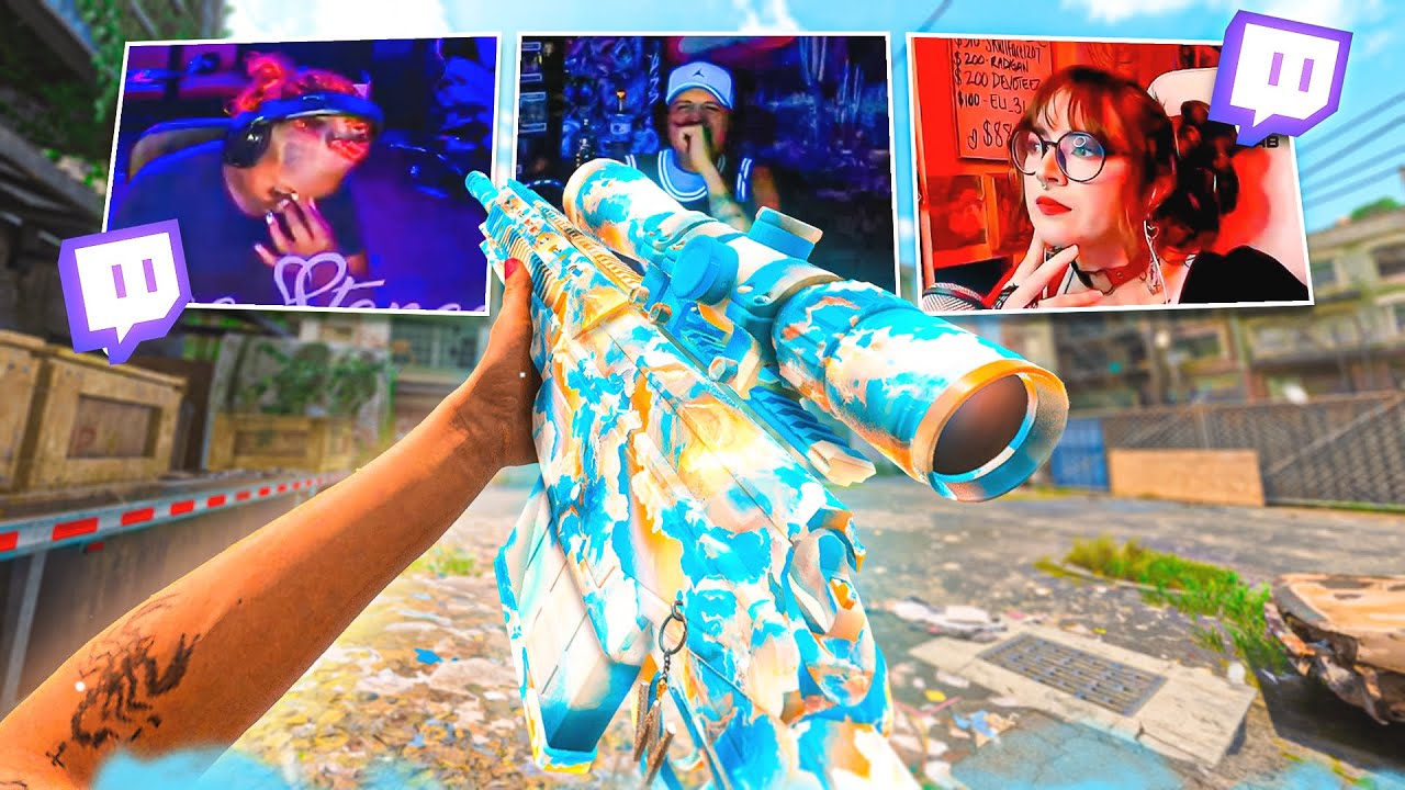 Destroying Twitch Streamers on MW3 Search Destroy 😈 (Both POVs) - YouTube