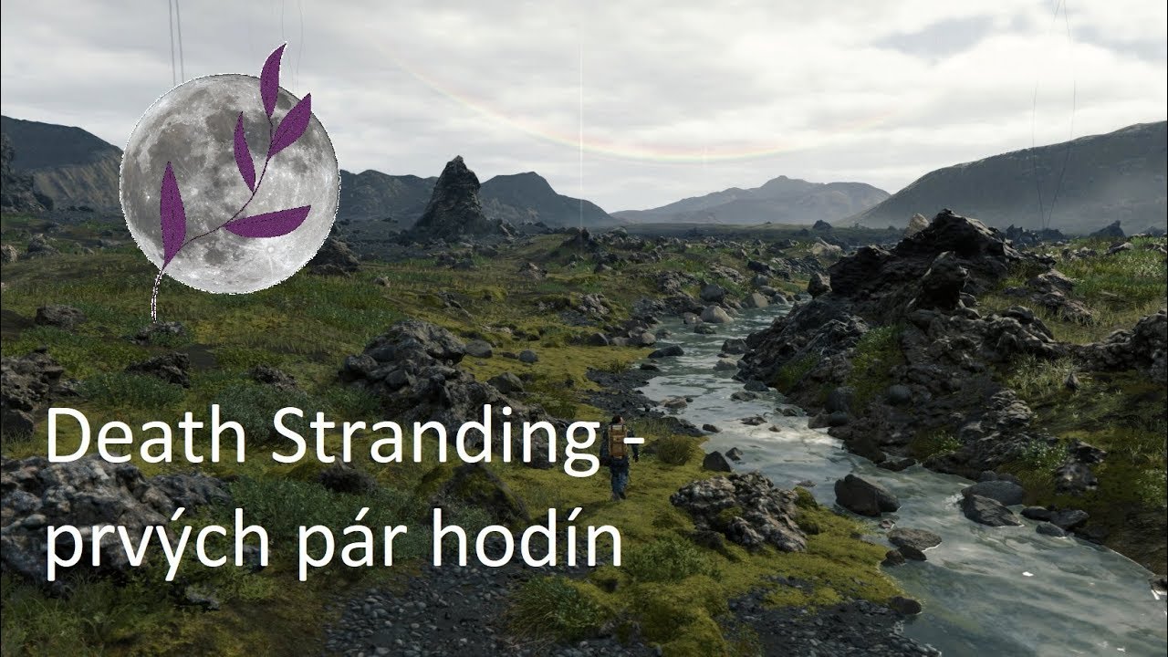 Death Stranding - prvých pár hodín | The Moon - YouTube