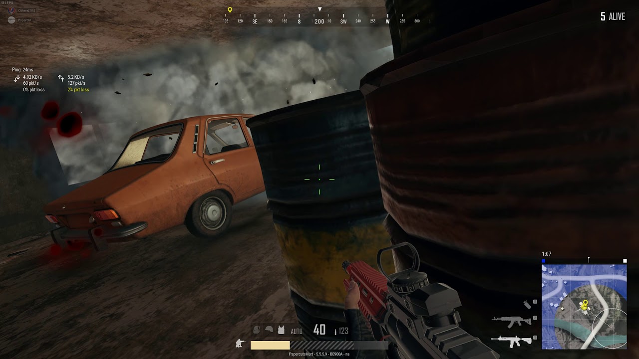 PUBG car explosion - YouTube