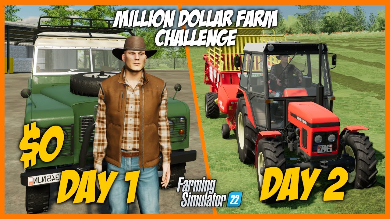 Building a Million Dollar Farm Starting With a Land Rover | FS22 ...
