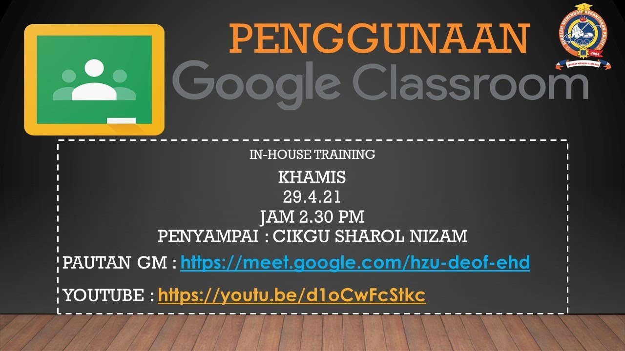 Penggunaan Google Classroom - YouTube