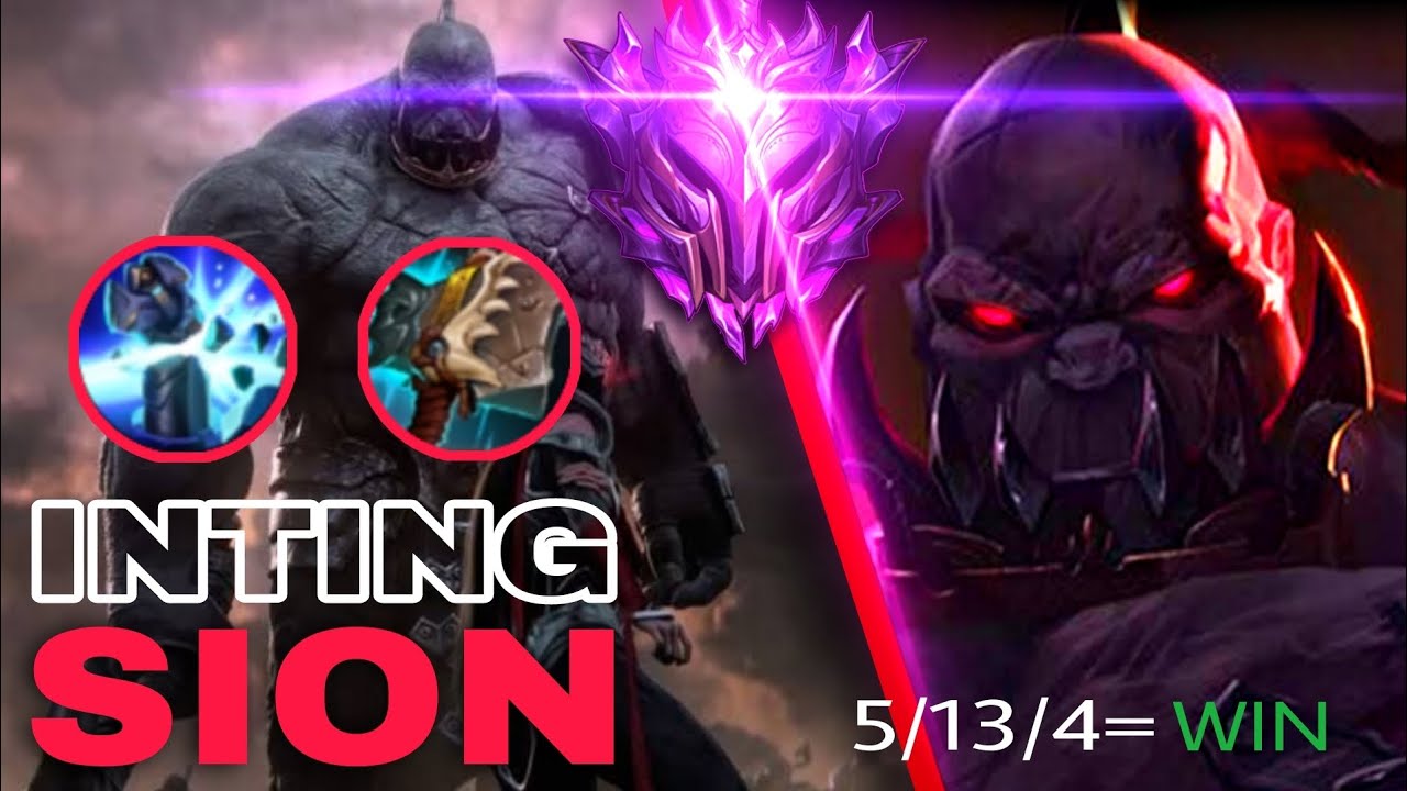 Wild Rift: Inting Sion part 1: A day of an inter in Master tier full ...