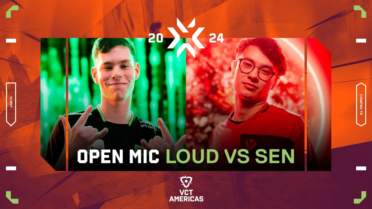 Open Mic: LOUD vs Sentinels | #VCTAmericas Stage 1 | Esports | VALORANT ...