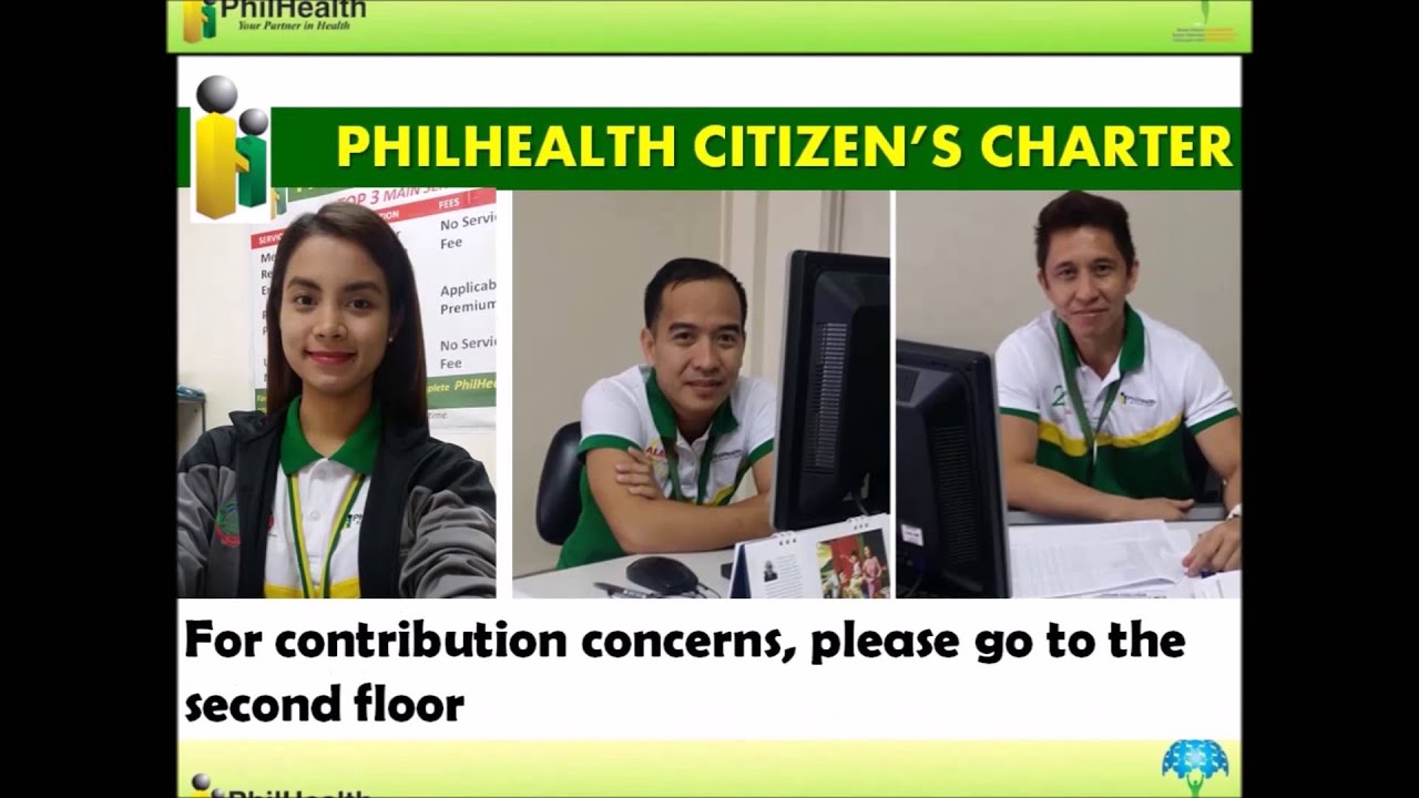 PHILHEALTH CITIZEN'S CHARTER - YouTube