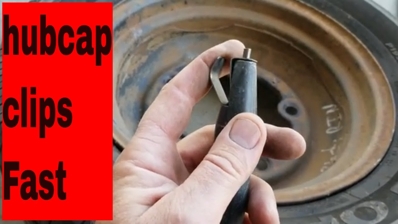 VW Bug hubcap clip install short version video - YouTube