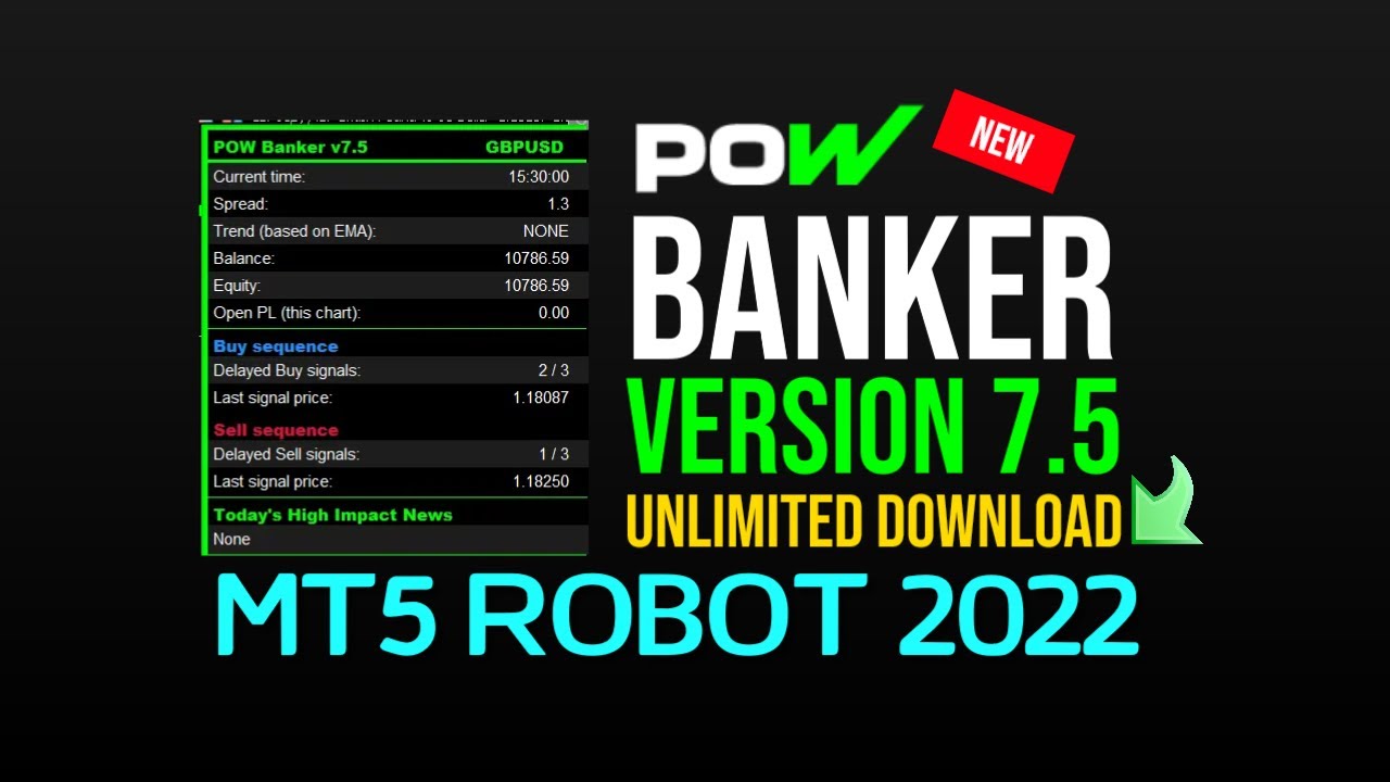 POW Banker v7.5 EA - Unlimited Version Download - YouTube