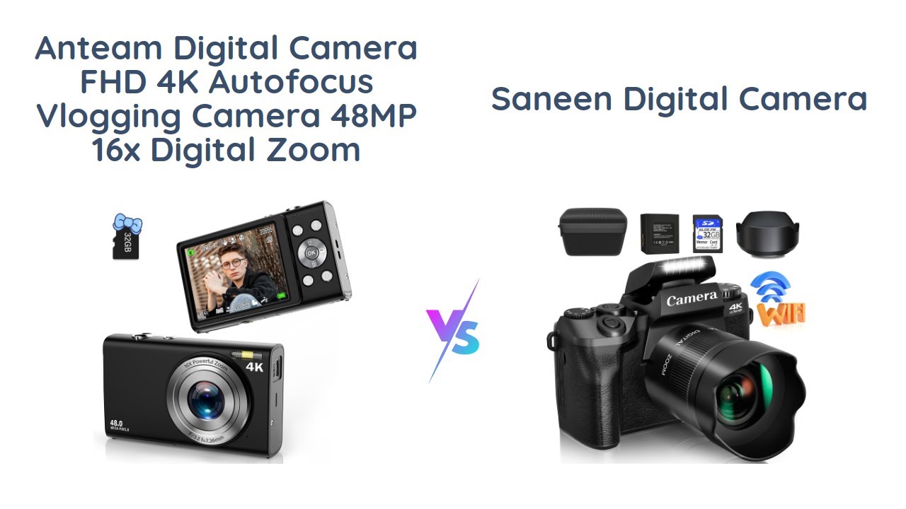 4K Digital Cameras Comparison 📷 Best Vlogging Cameras 🎥 - YouTube