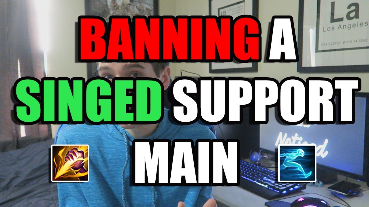 Should a Smite/Ghost Singed Support main be BANNED? - Noticed - YouTube