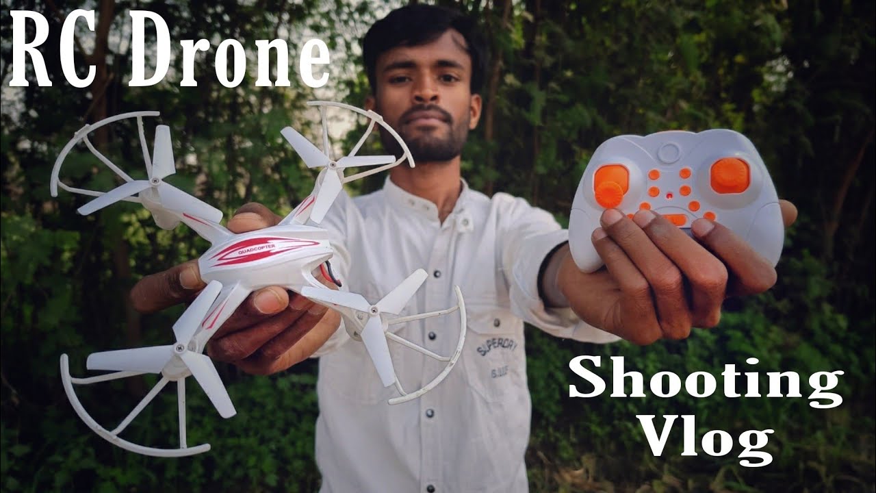 New Vlogs - Mini HX750 RC Drone | video Shooting VLOG | behind the ...