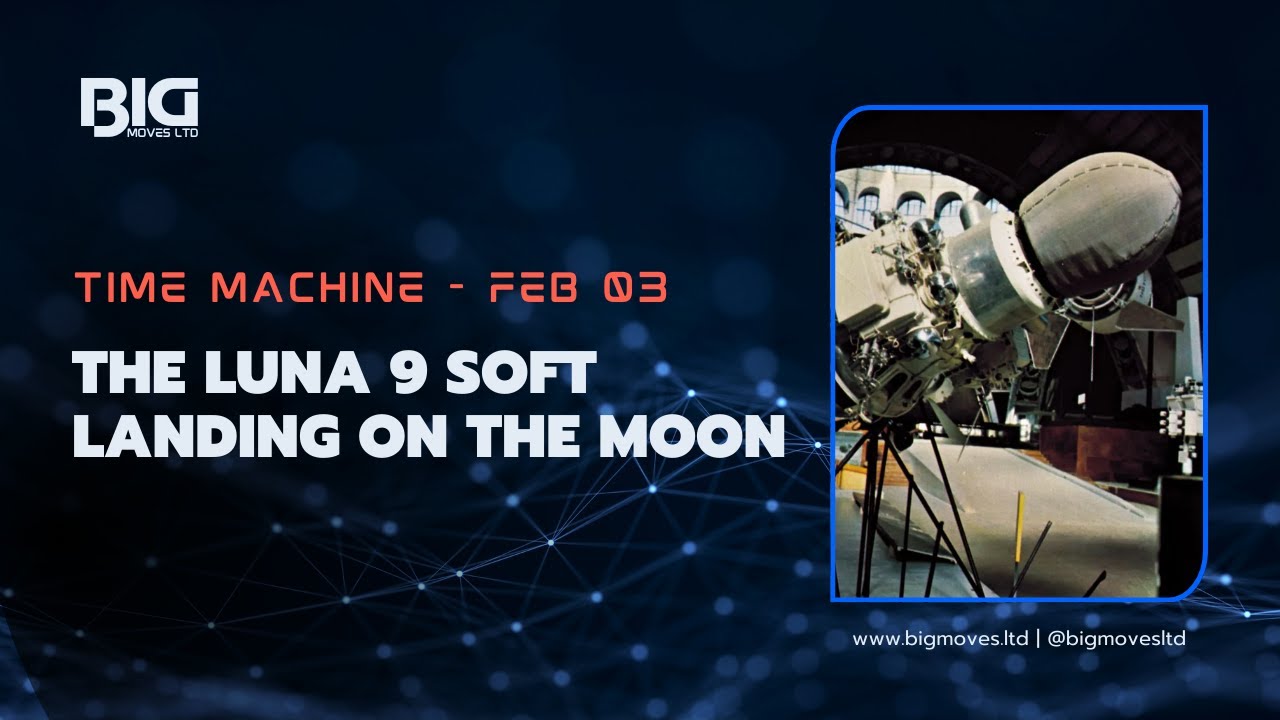 Time Machine: The Luna 9 Soft Landing On The Moon - YouTube