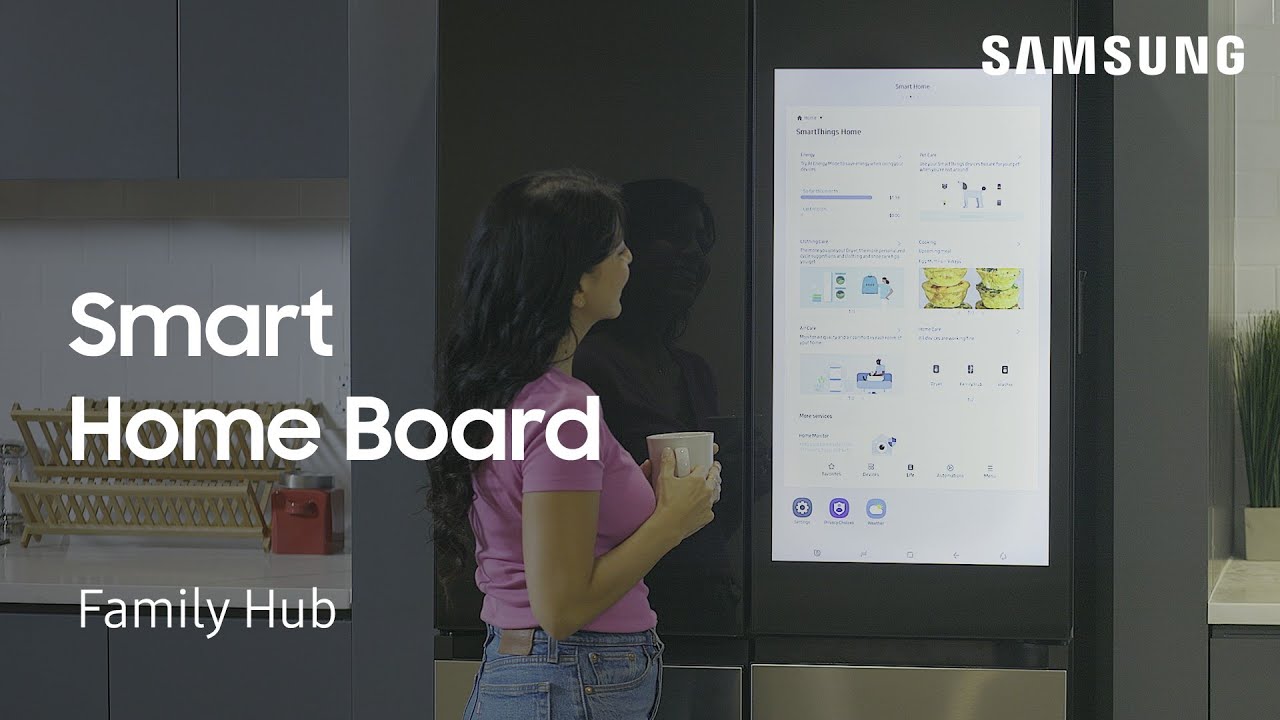 Monitor your home with the Smart Home Board on your Family Hub ...