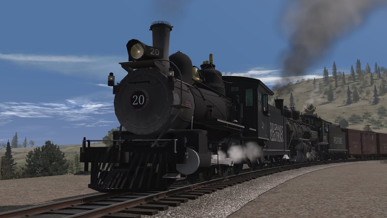 Rio Grande Southern 20’s 125th anniversary music video (Trainz 2019 ...