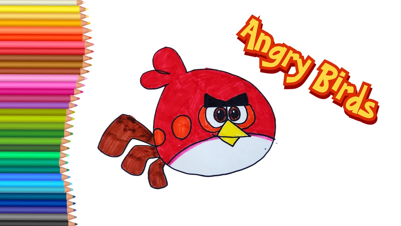 I DRAW ANGRY BIRDS. - YouTube