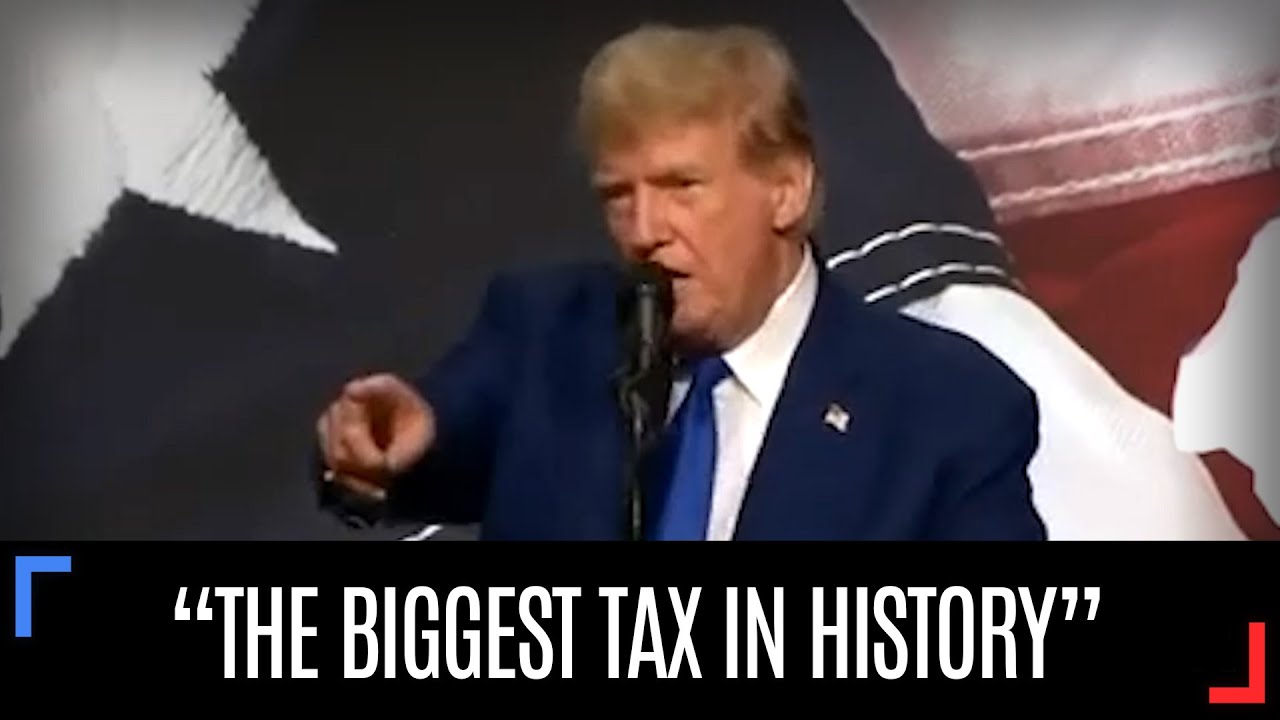 Trump GRILLS Biden on Inflation in Firey Speech - YouTube