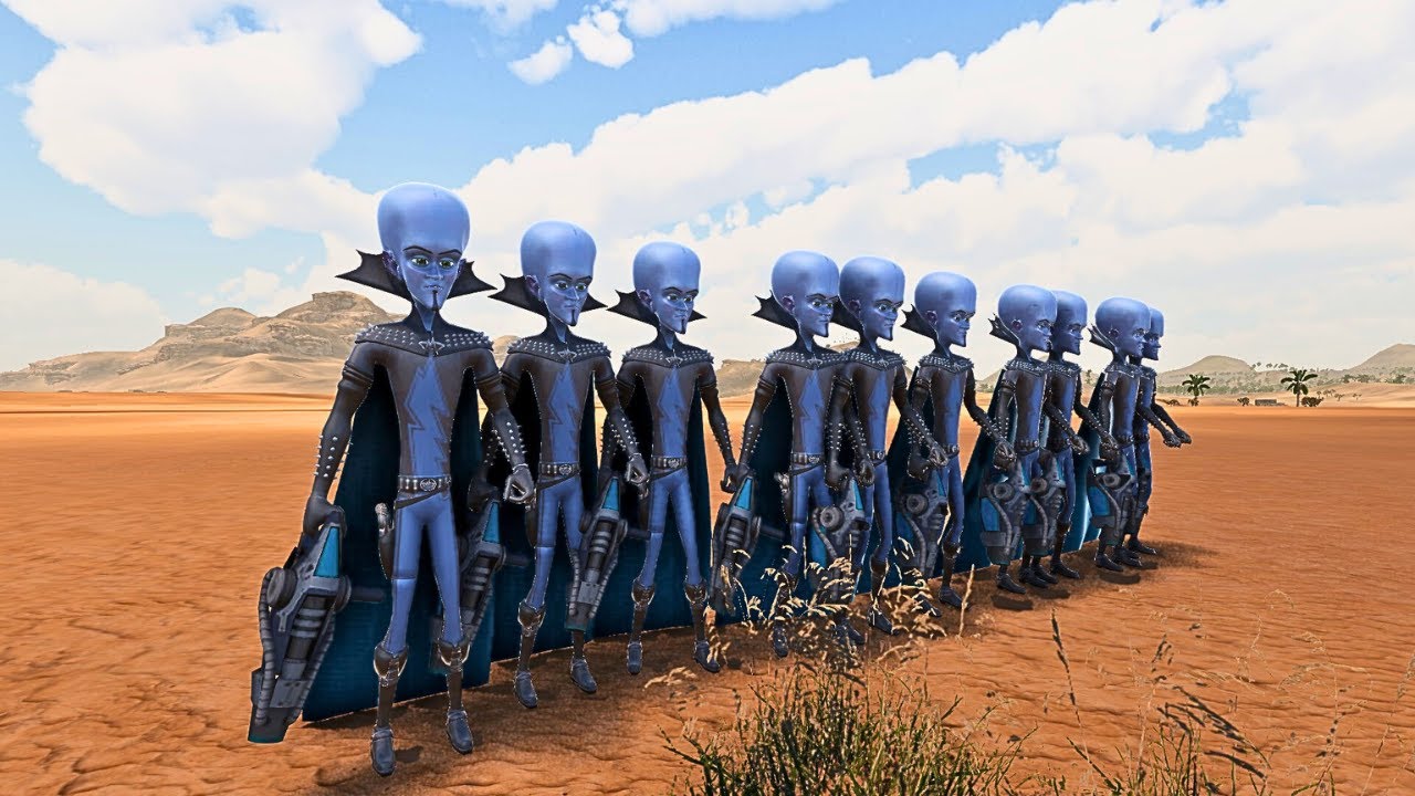 1 MILLION ROMAN ARMY VS 10 MEGAMIND WITH HEAVY GUNS| Ultimate Epic ...