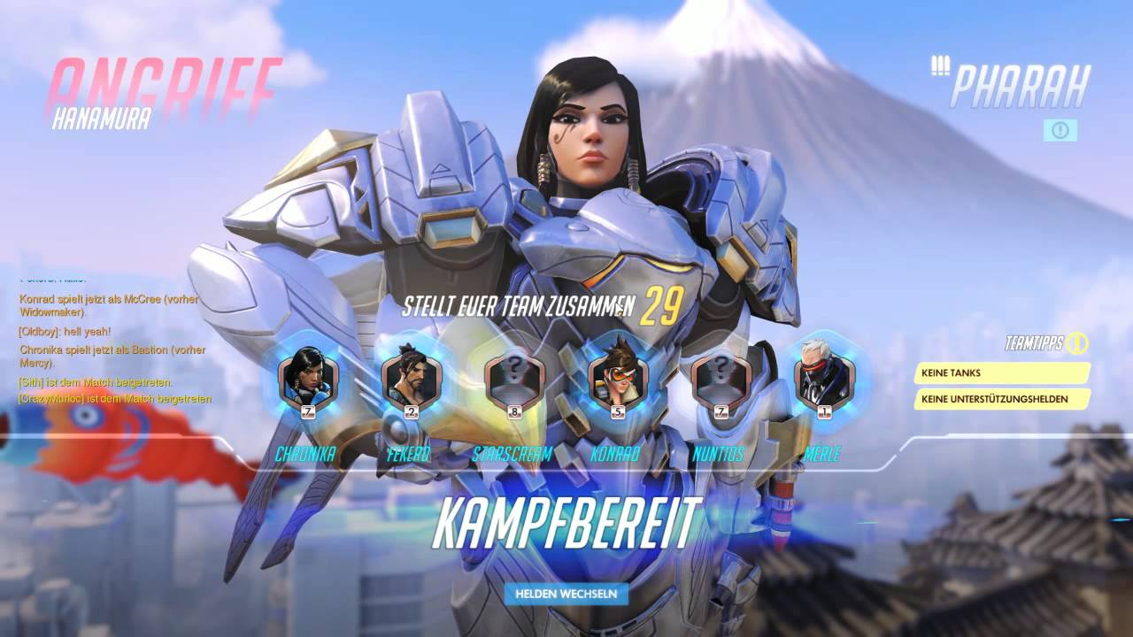 Overwatch Release Live Stream - ein noob unter noobs - wie stellt er ...