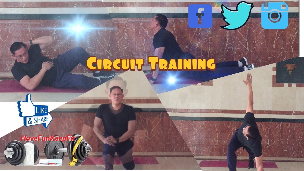 Circuit Training | Full Body Weight Session | No Equipment 009 ...