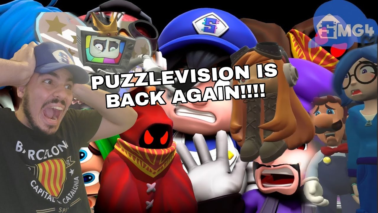MR. PUZZLES STRIKES BACK | SMG4 INSIDE OUT REACTION - YouTube