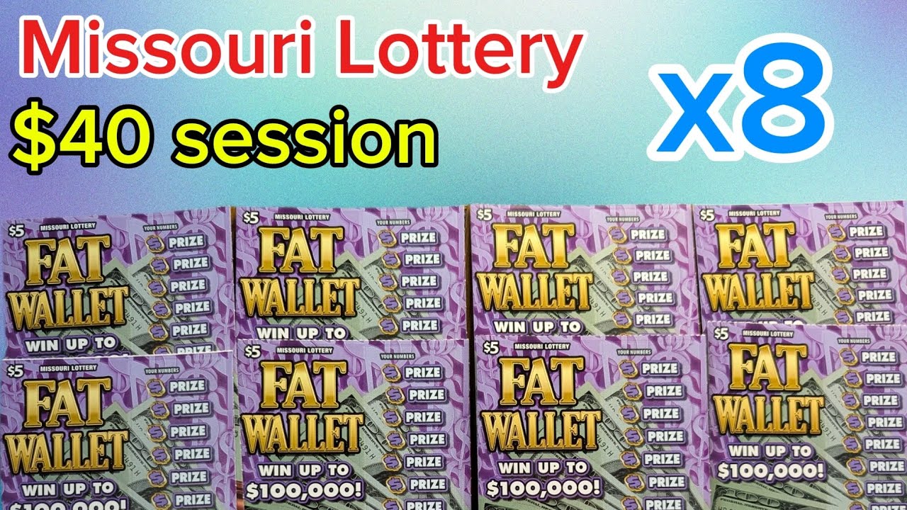 Missouri Lottery: loading up our wallets with the fat wallet - YouTube