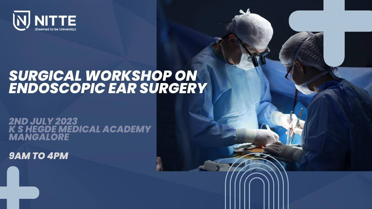 Surgical workshop on endoscopic ear surgery - YouTube