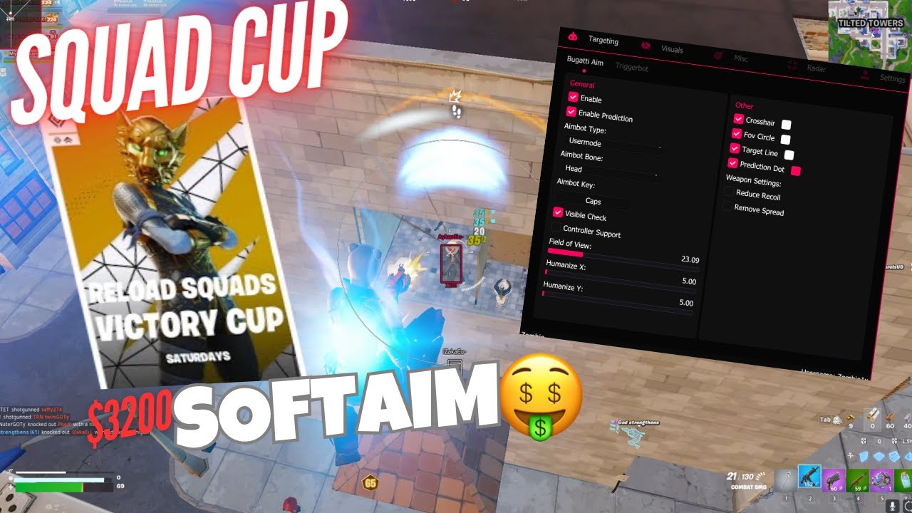 CHEATING With The Best Fortnite CHEAT in Squads Reload Cash Cup 🏆 (BEST ...