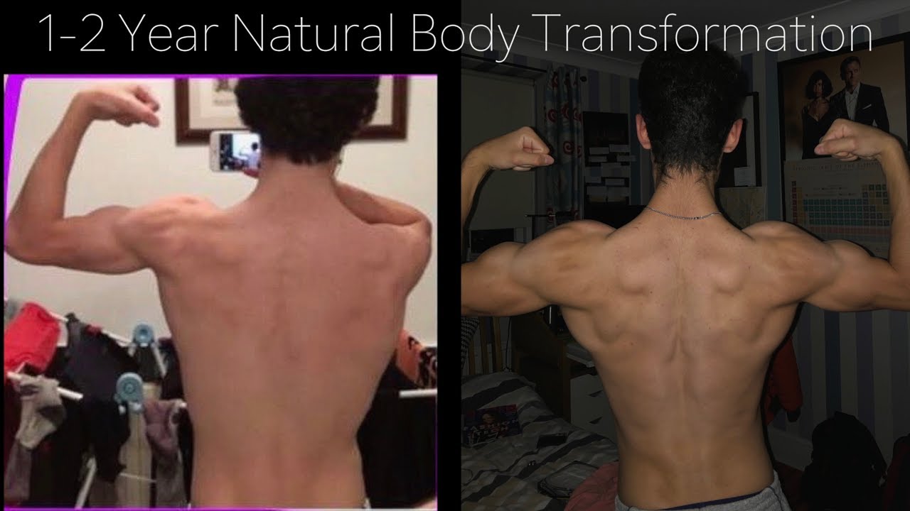1-2 Year Body Transformation (15-17) - YouTube