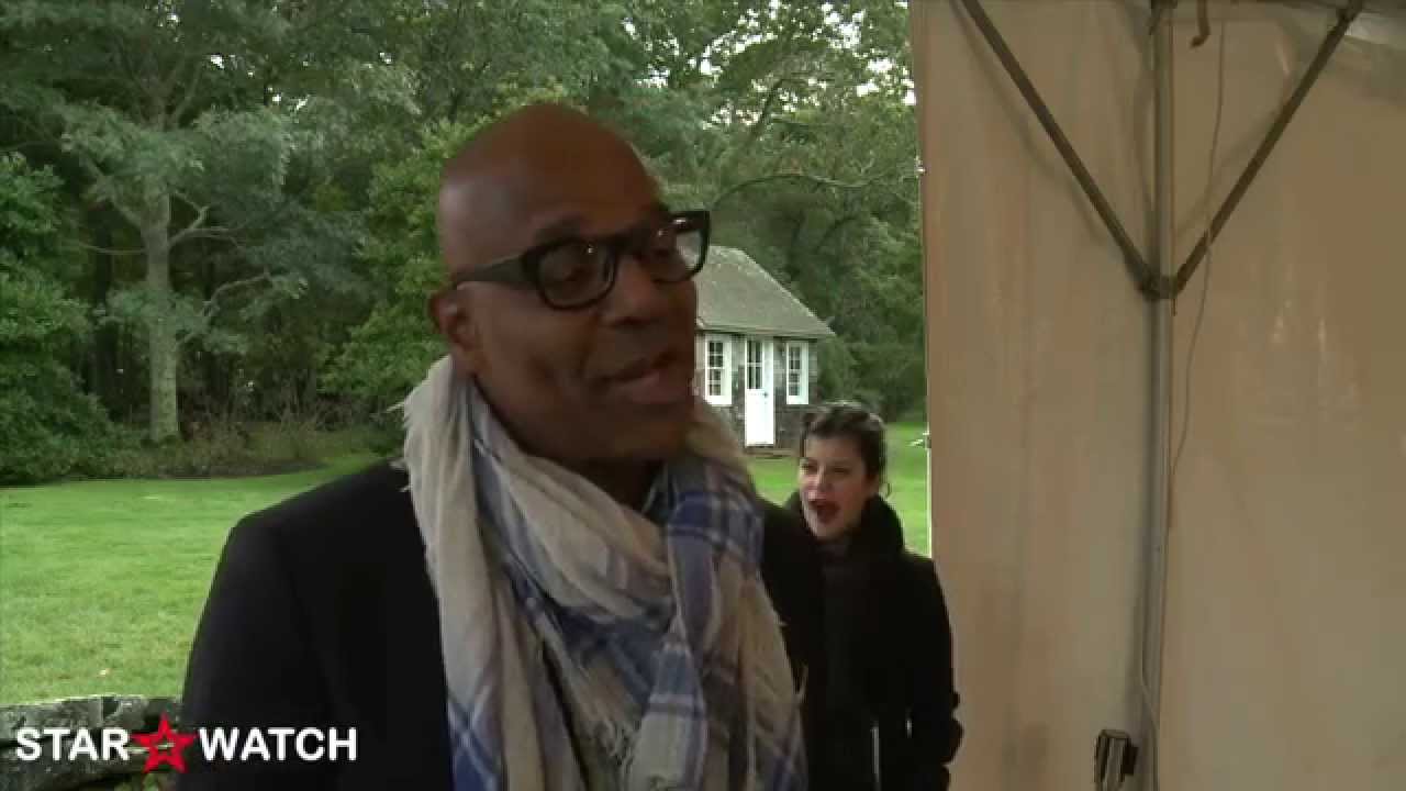Patrick Harrison red carpet interview at 2014 Hamptons International ...