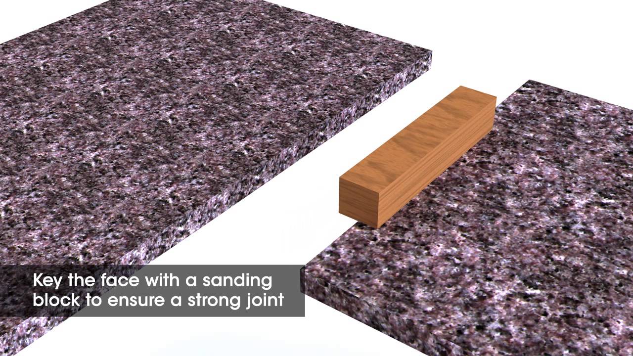 Unika ColorFill Solid Surface Adhesive - YouTube