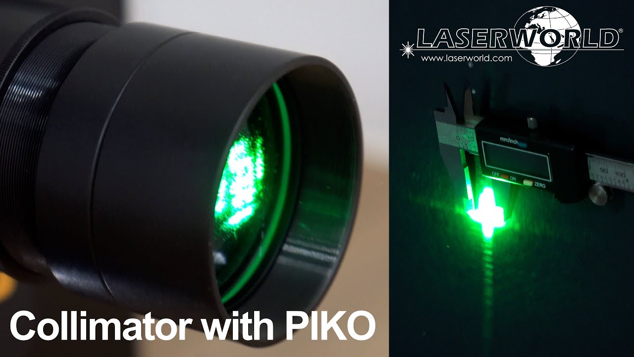 The Collimator for laser systems | Laserworld - YouTube
