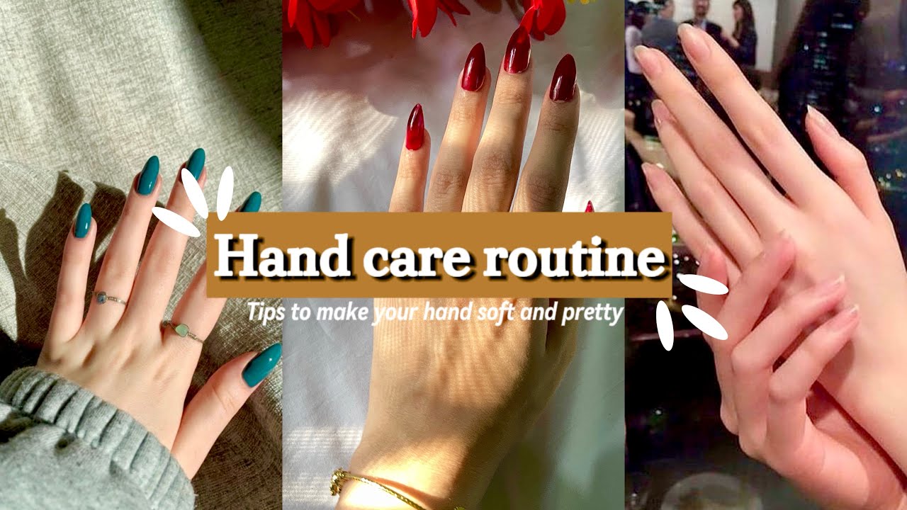 Easy tips to achieve Soft and Pretty🎀simple hand care routine🩷 - YouTube