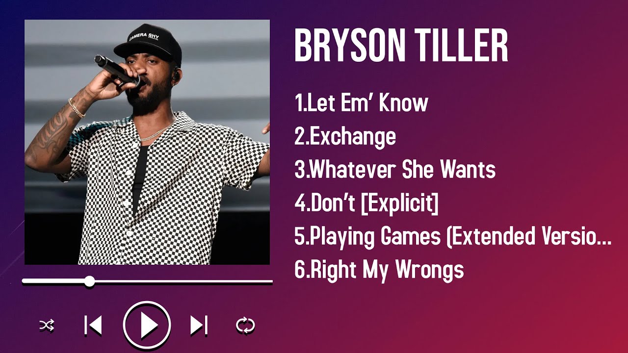 Top 2025 Songs by Bryson Tiller A Journey Through This Year’s Greatest ...