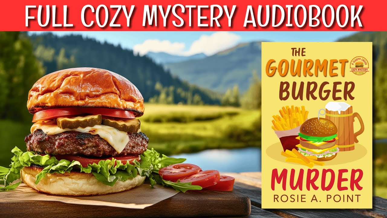 The Gourmet Burger Murder (Full-length Cozy Mystery Audiobook) by Rosie ...