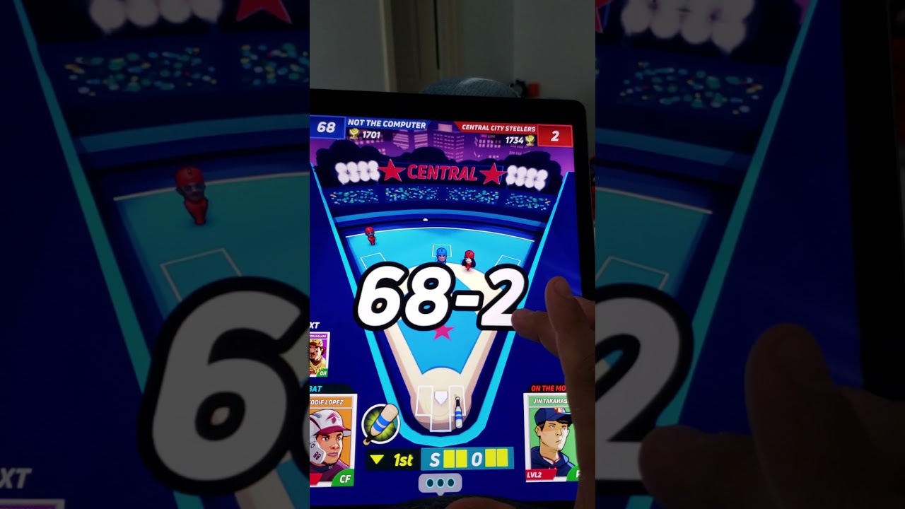 Super Hit Baseball Highest Score Ever! 68 Run Inning! - YouTube