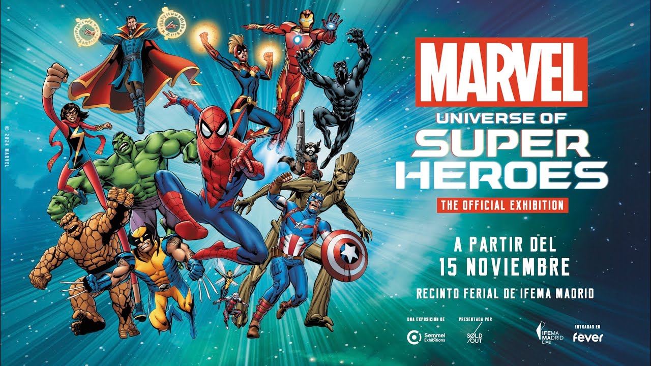 MARVEL | Universe of Super Heroes. The Official Exhibition llega a ...