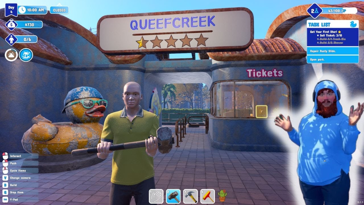 welcome to QUEEF CREEK: The most cursed water park ever. EP1 waterpark ...
