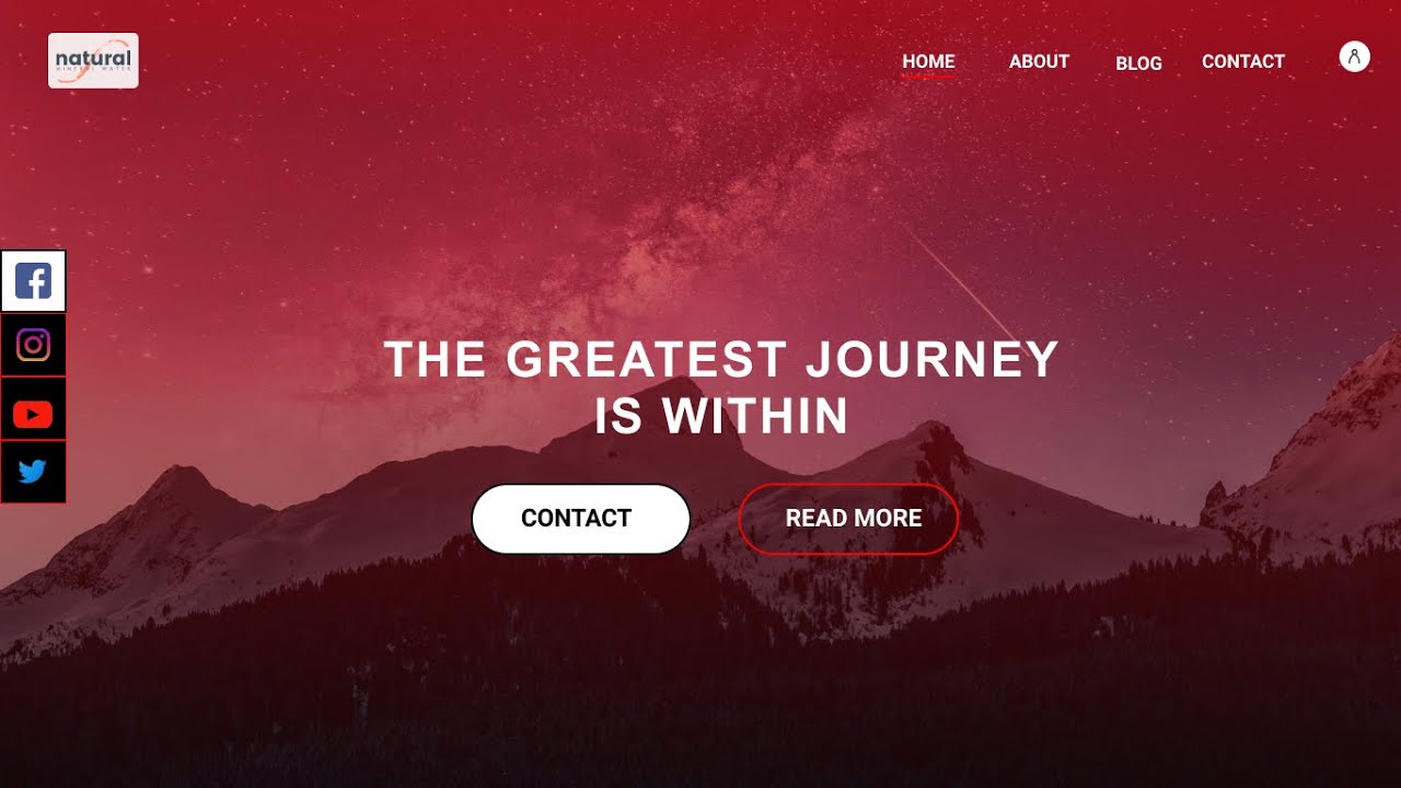 How To Create A Website Using HTML And CSS Step By Step Website Tutorial - YouTube