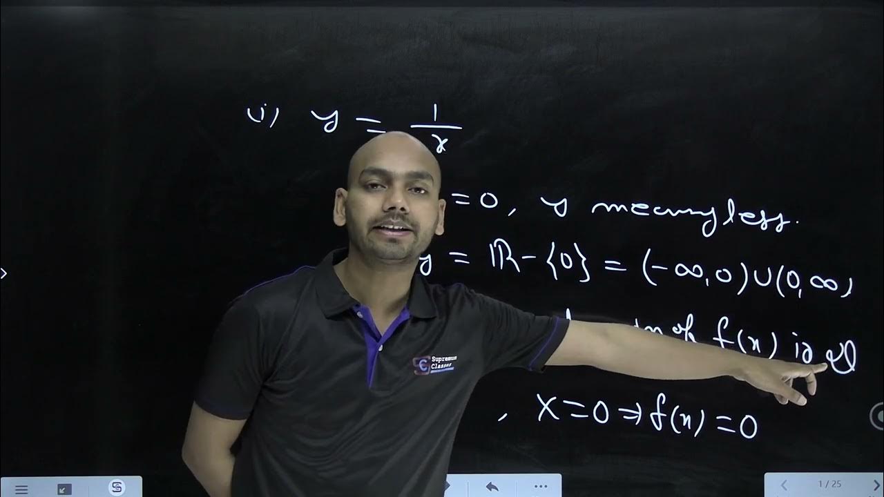 Lecture-2 | Domain | Range of One variable Function - YouTube