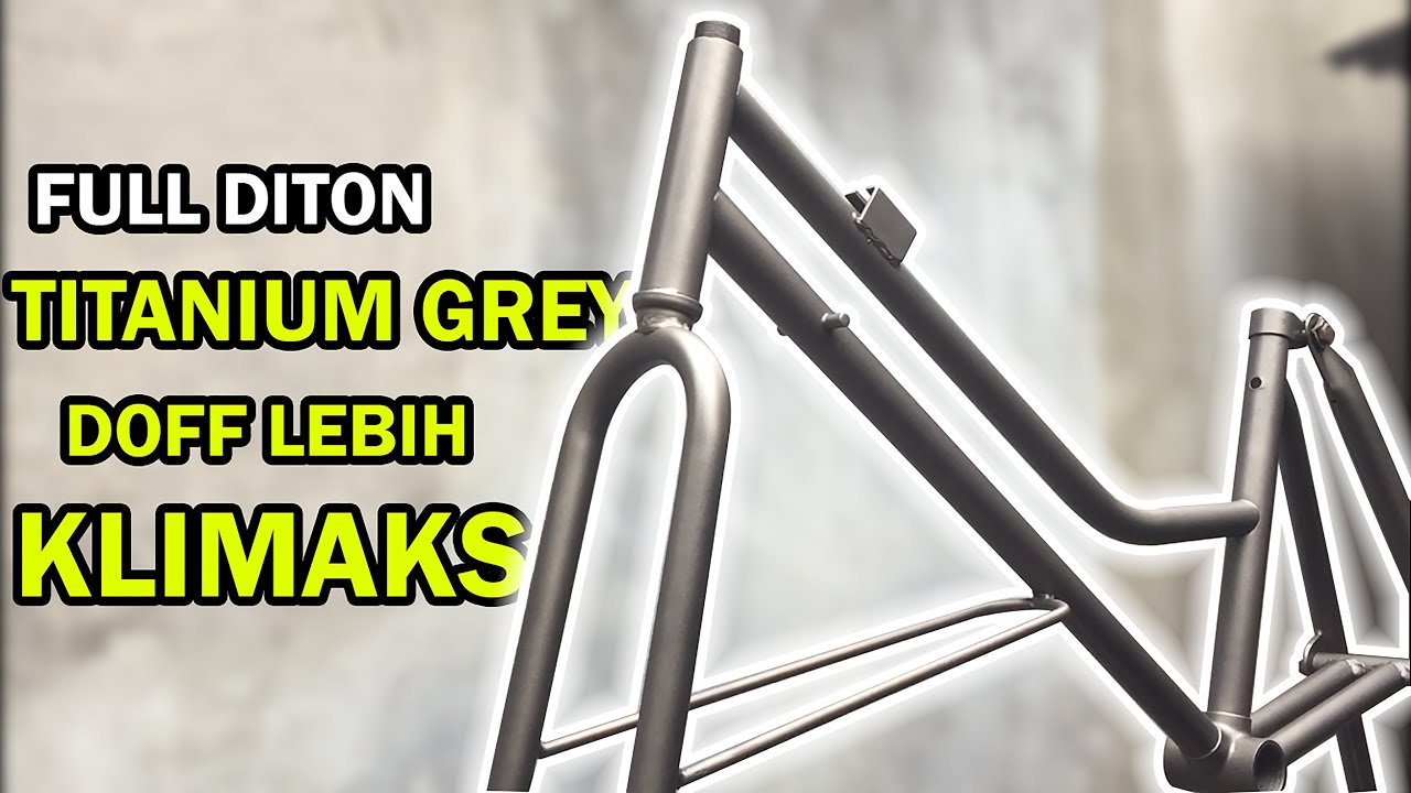 Cat Titanium Grey Sepeda Fitness (Diton Premium) - YouTube