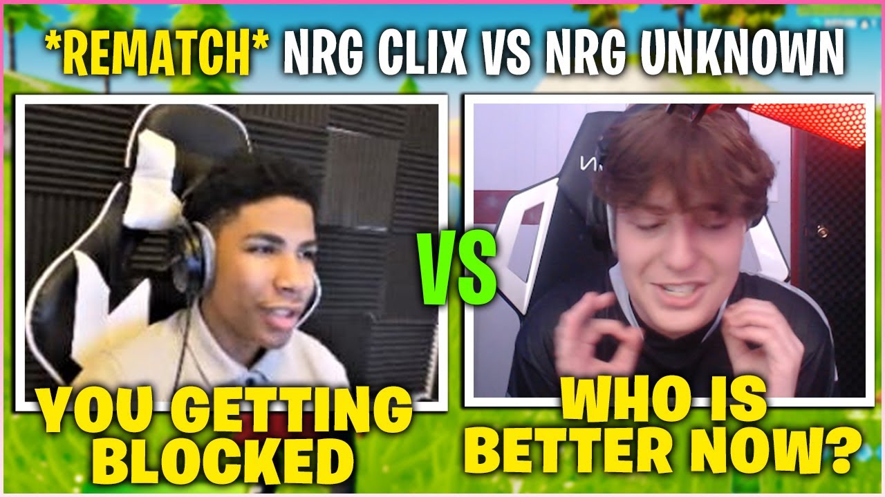 NRG CLIX VS NRG Unknown *REMATCH* In $5,000 4v4 Zone Wars Tournament ...