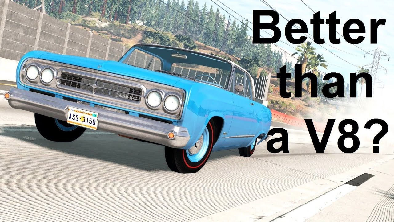 The 3-Cylinder Muscle Car! BeamNG. Drive - YouTube