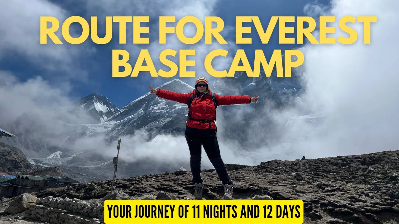 Everest Base Camp Vlog | Full Journey of EBC | Route of the trek - YouTube