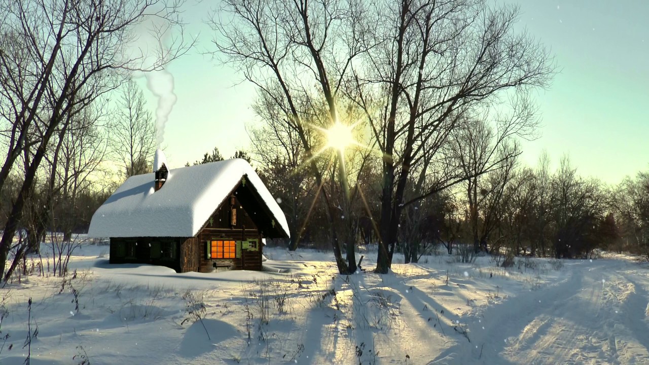 ♬PAISAJE CON NIEVE, NEVADO Y MÚSICA RELAJANTE RELAX♬ - YouTube