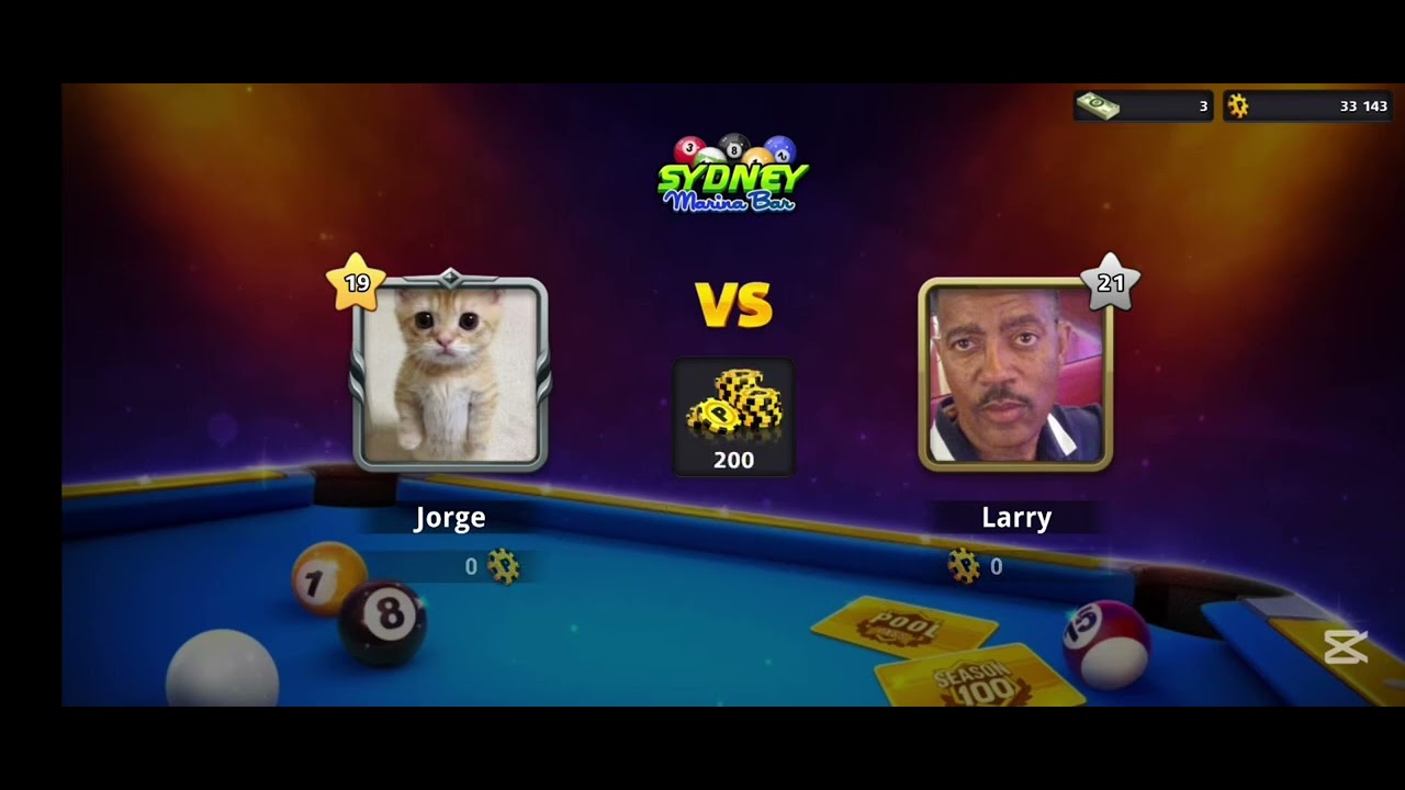 Un poco de 8 ball pool - YouTube