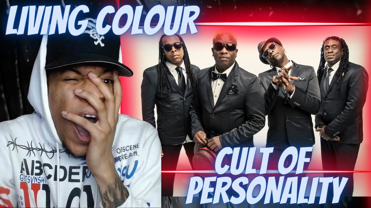 FIRST TIME HEARING LIVING COLOUR - CULT OF PERSONALITY | REACTION - YouTube