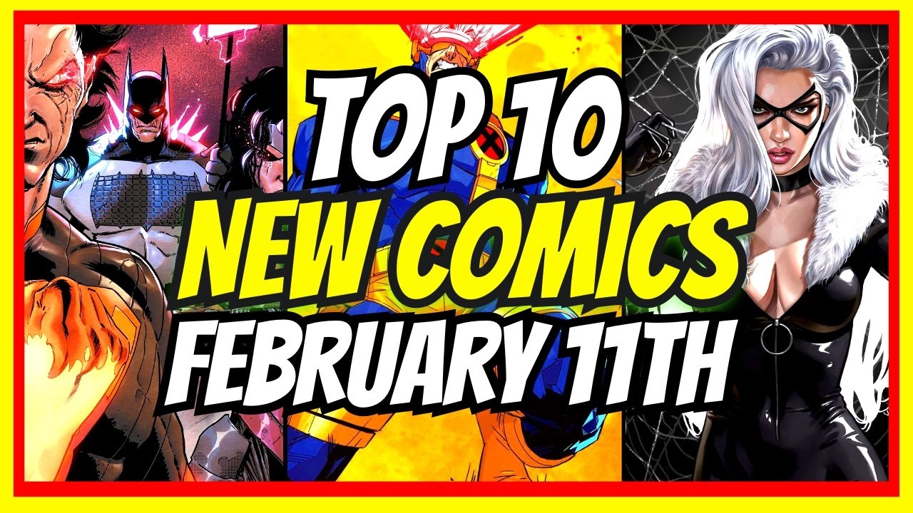 Top 10 New Comics This Week 🔥 NCBD Week 6 2026 - YouTube