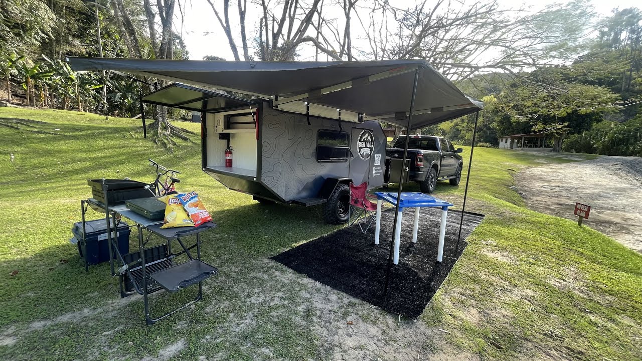 Camping en Arenero Rosado Utuado PR - YouTube